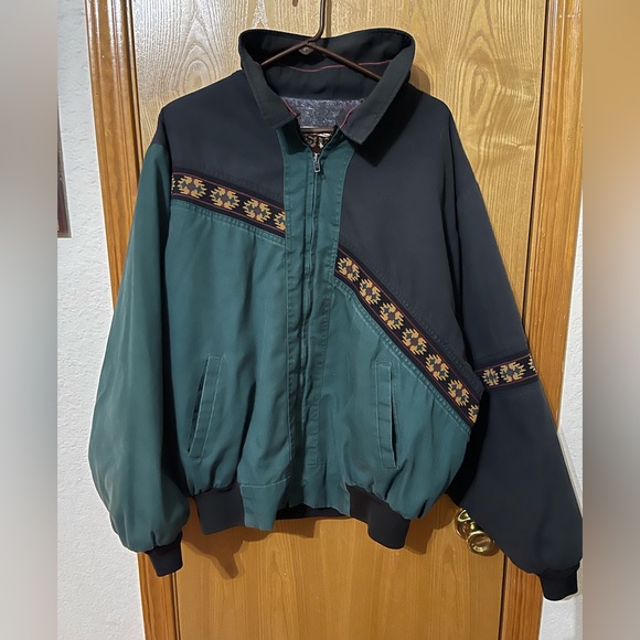 western frontier | Jackets & Coats | Vintage Western Frontier Blanket ...